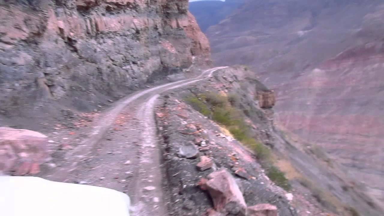 Very Narrow road in Cotahuasi Canyon. - YouTube