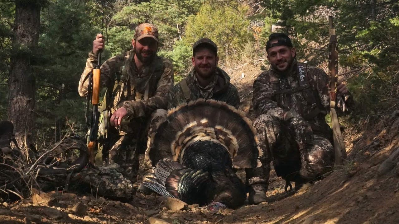 Merriam Turkey Hunt in National Forrest!!! epic wyoming ground squirrel ...