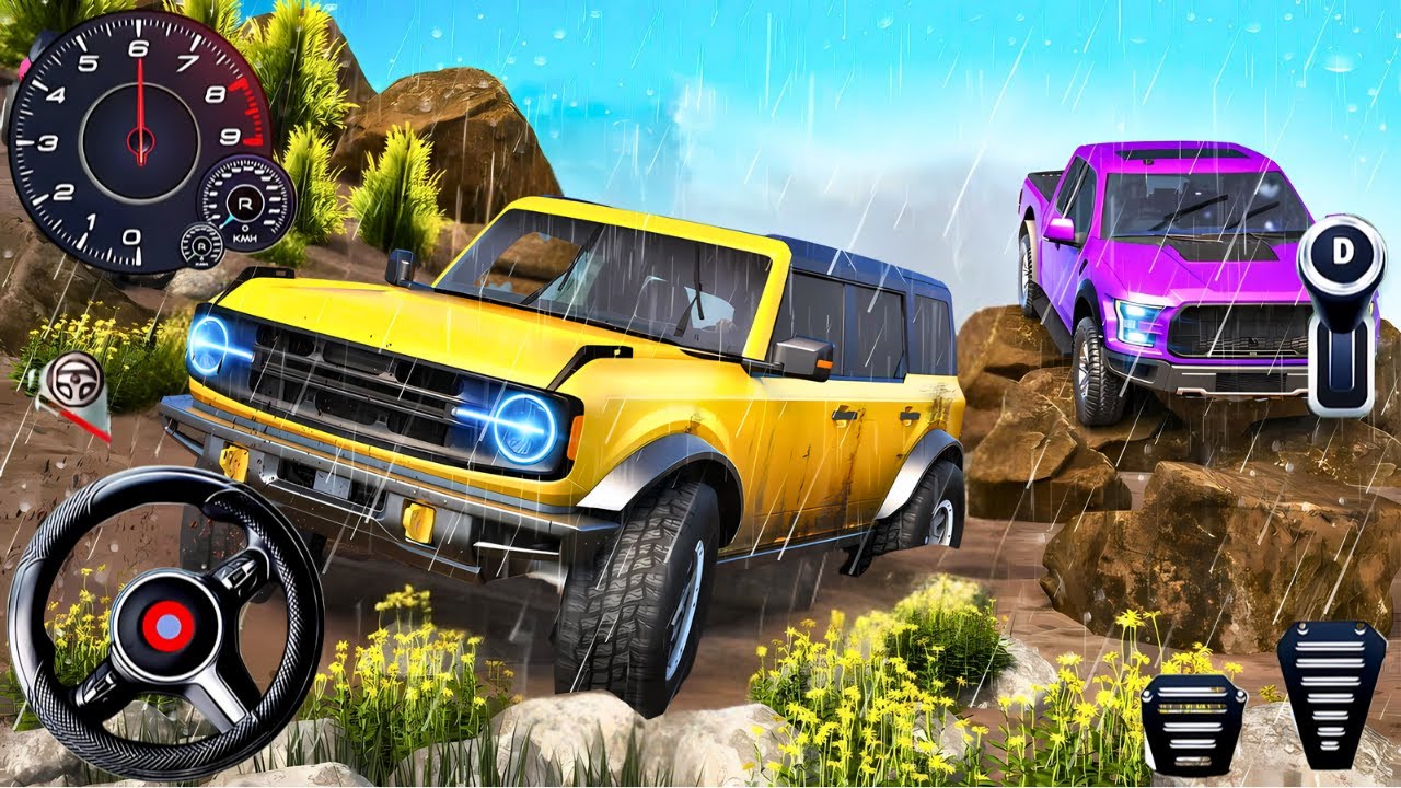 Offroad 4x4 Car Driving Simulator -Realistic Off Road Driving - Off ...