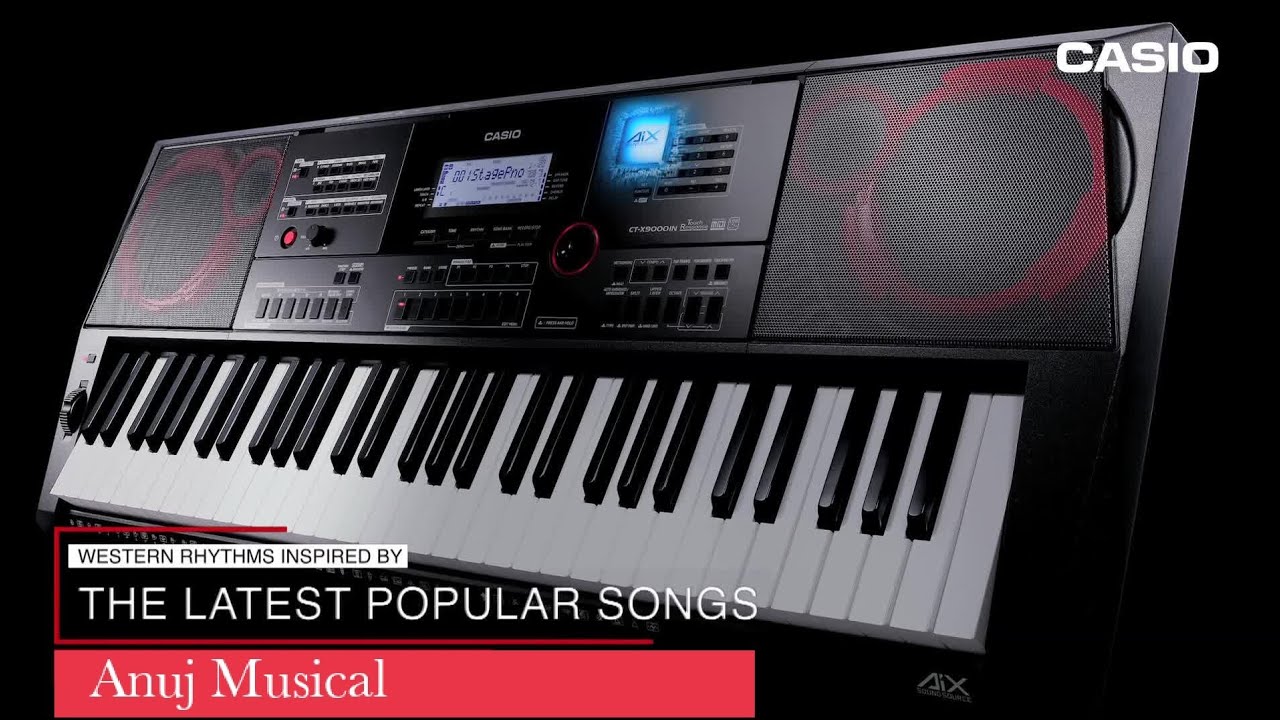 my new piano keyboard Casio ctx 9000 / #anujmusical #casioctx9000in # ...