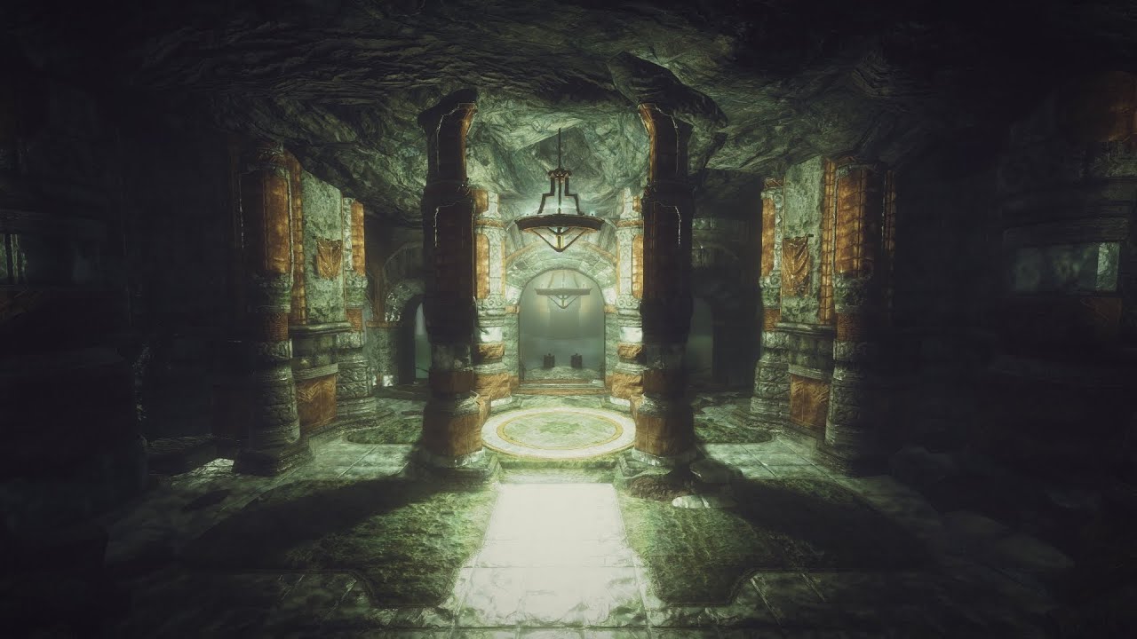 Skyrim Winter Overhaul Playthrough #20: Exploring Nchardak - YouTube