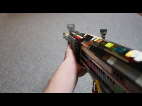 Working Lego IMI Galil - YouTube