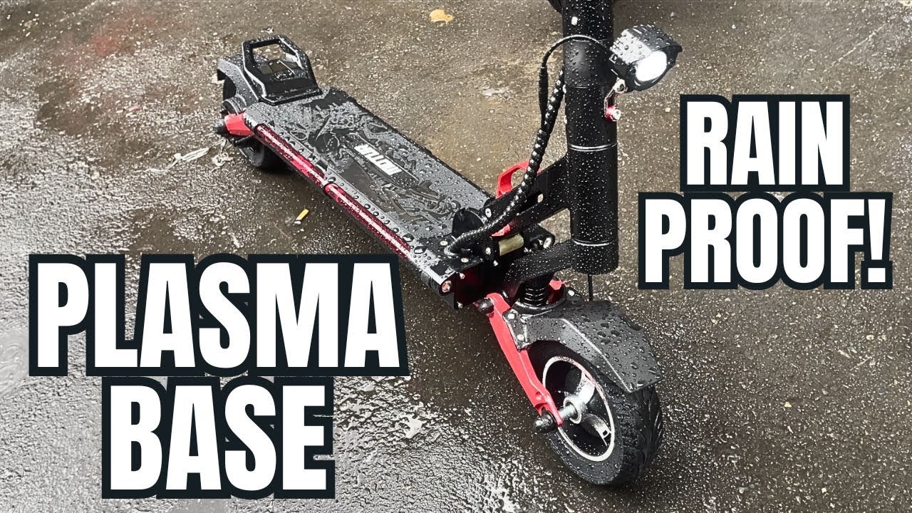 MOTUR PLASMA BASE RAINPROOF ELECTRIC SCOOTER | FIRST LOOK! - YouTube