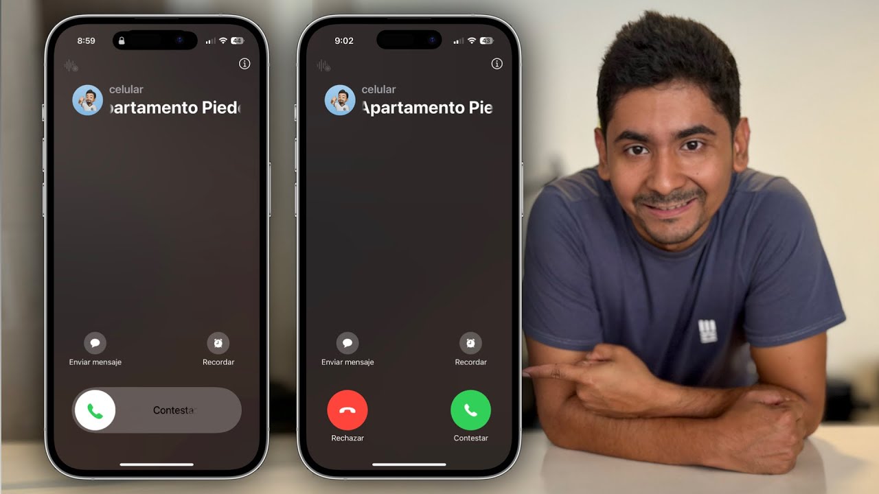 ¿Por que el IPHONE tiene dos formas de contestar LLAMADAS? Aquí la ...