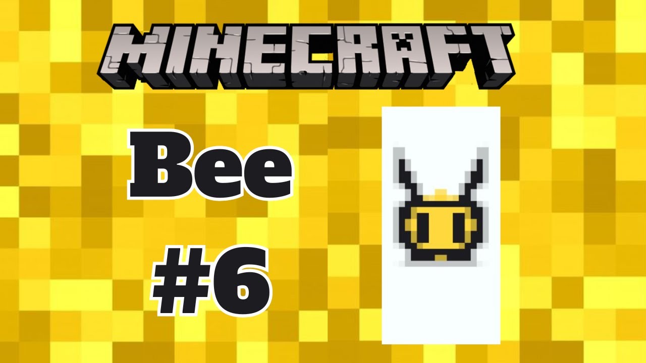 Minecraft Bee Banner Design #6 - It's Banner Time! - YouTube