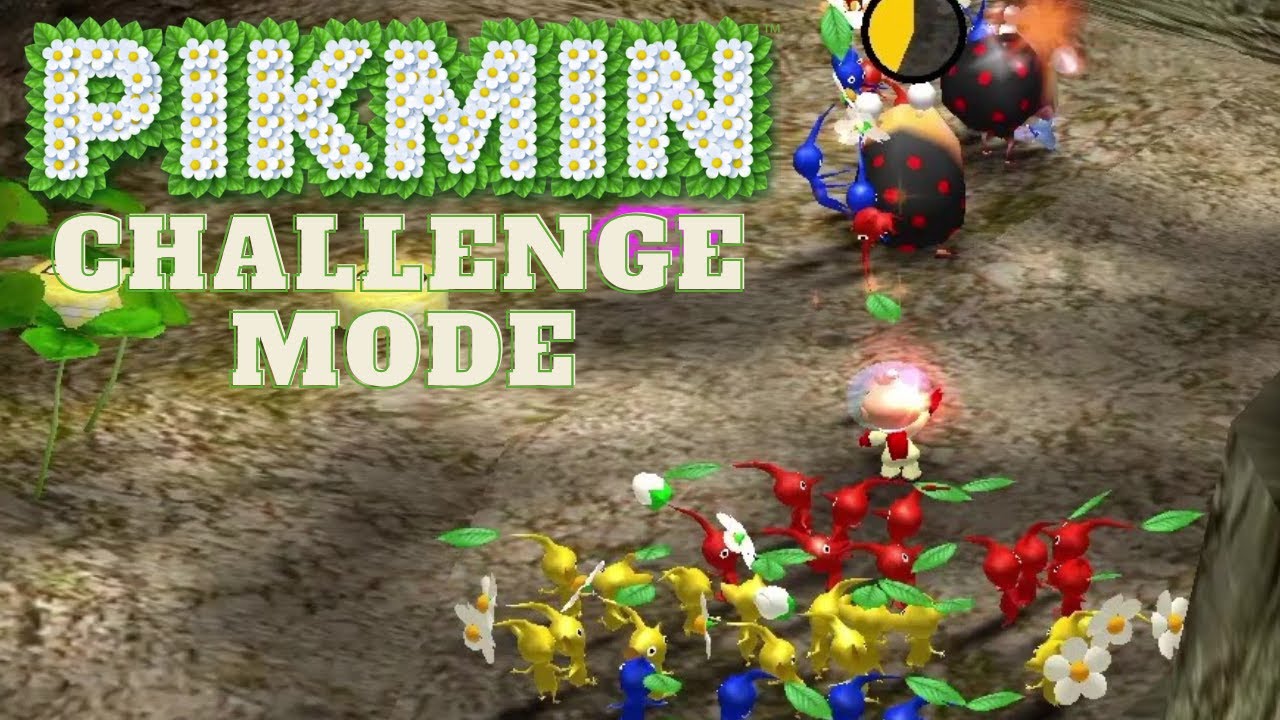 Pikmin Let's Play - Challenge Mode 2 - The Forest of Hope - YouTube