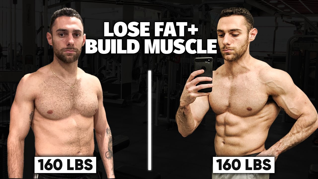 How to lose fat while building muscle (step by step) - YouTube