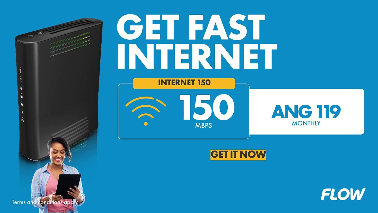 Flow Curacao – Fast Internet, Low Price - YouTube