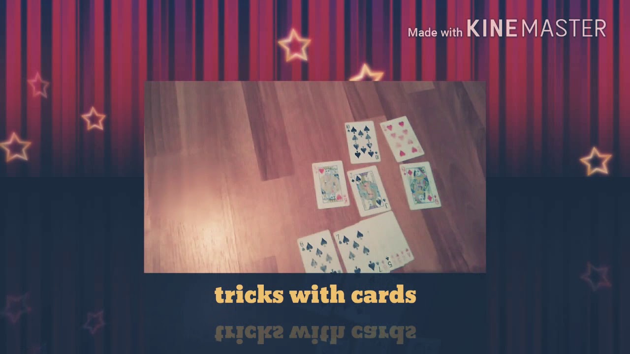 Tricks with cards (stop motion) - YouTube