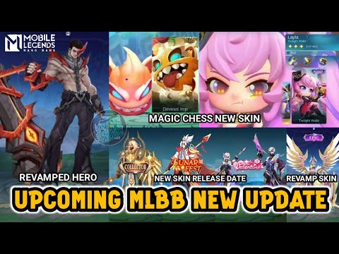 UPCOMING MLBB NEW UPDATE | NEW SKIN | NEW REVAMPED | MAGIC CHESS NEW ...