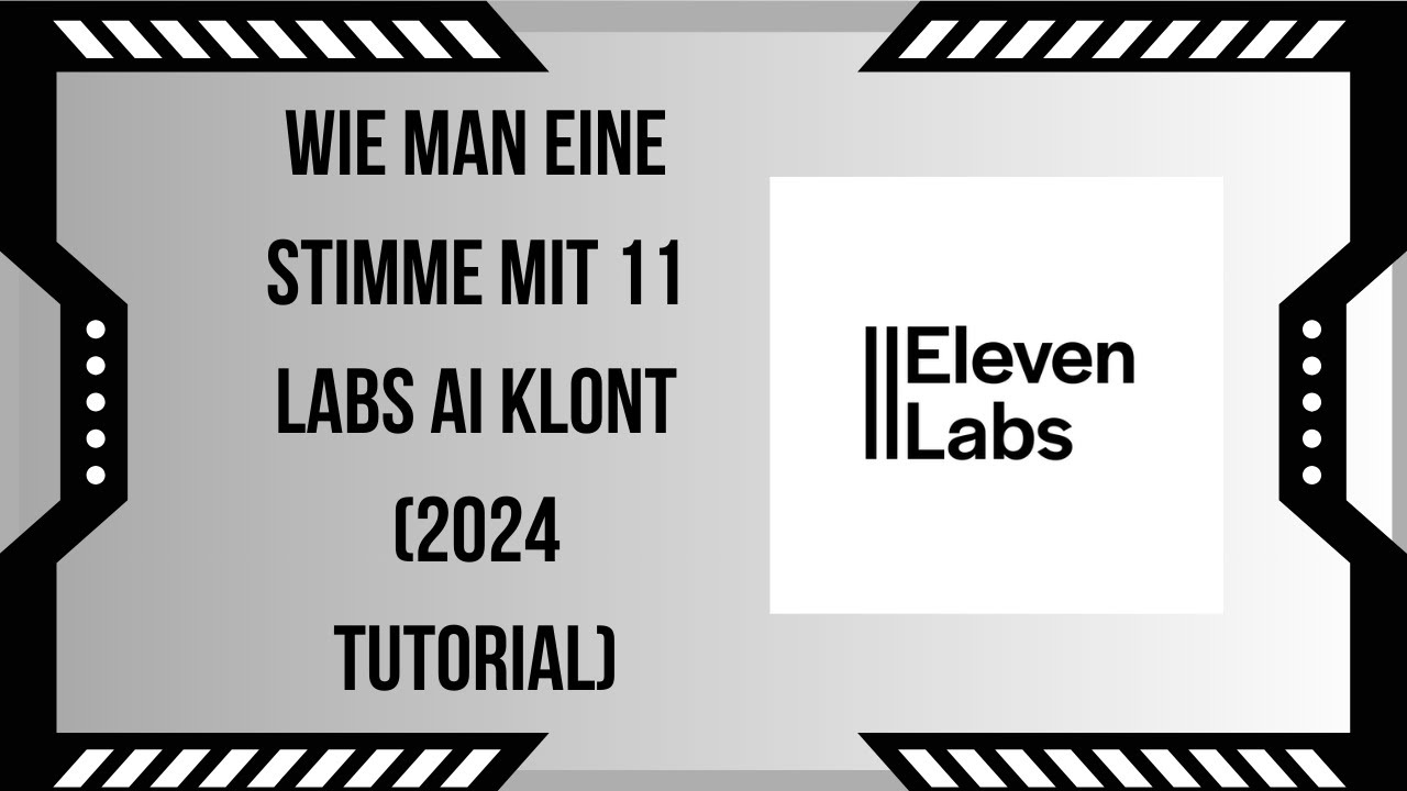 Wie man eine Stimme mit 11 Labs AI klont (2025 Tutorial) - YouTube