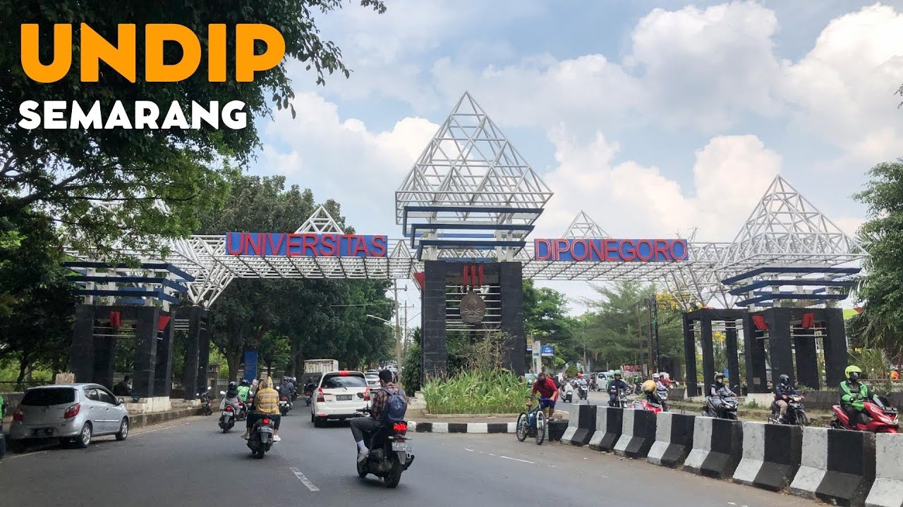 Keliling Universitas Diponegoro Semarang - YouTube