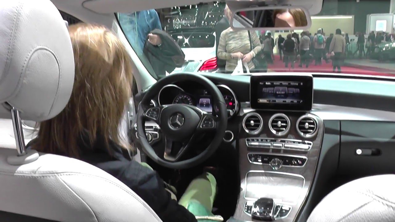 Mercedes C Class W205 Dash Cluster & Interior Look Around - YouTube