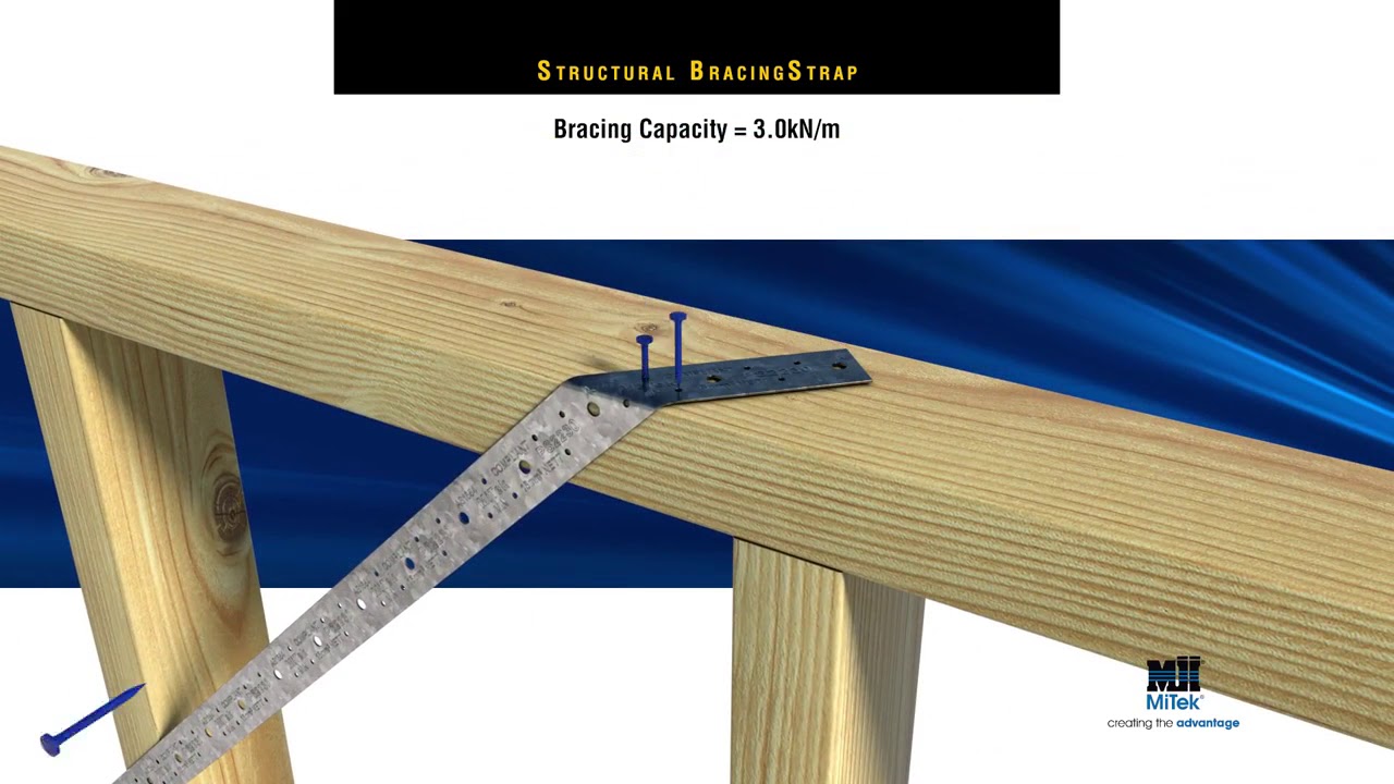 MGB0708 Structural Bracing Strap MASTER - YouTube