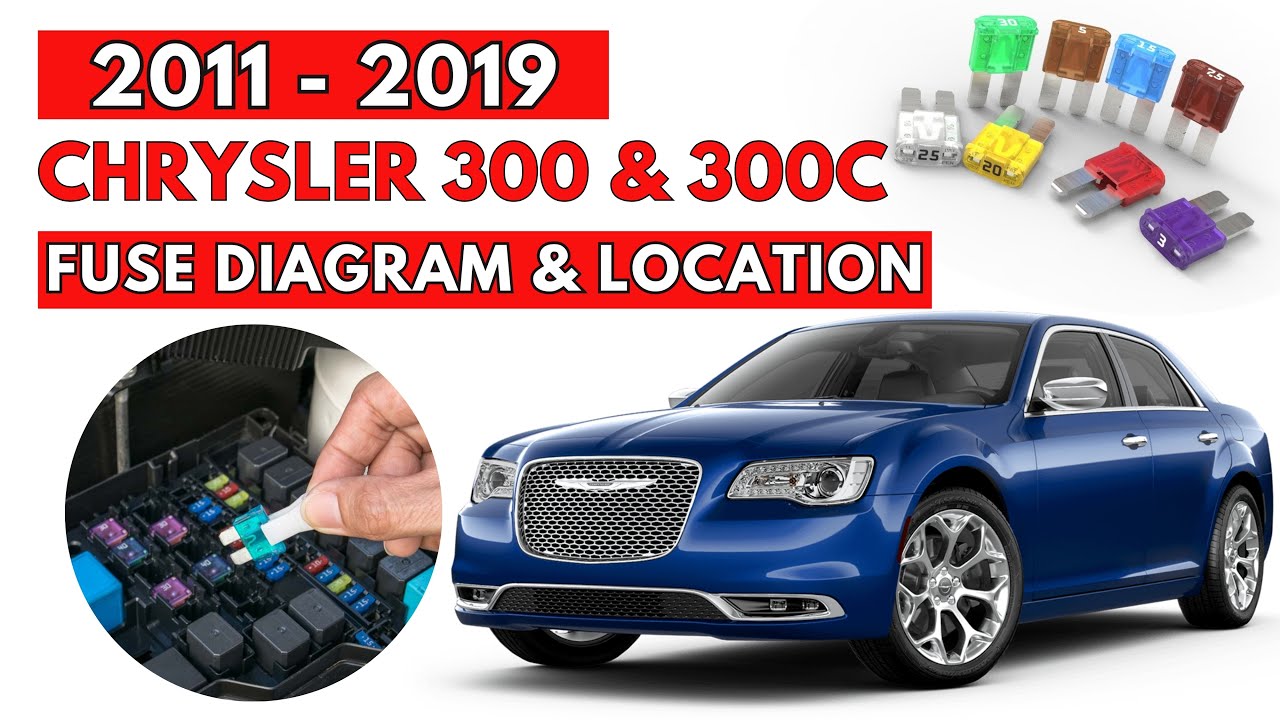 Chrysler 300 & 300C (2011 to 2019) Fuse Box Diagrams & Location Guide ...