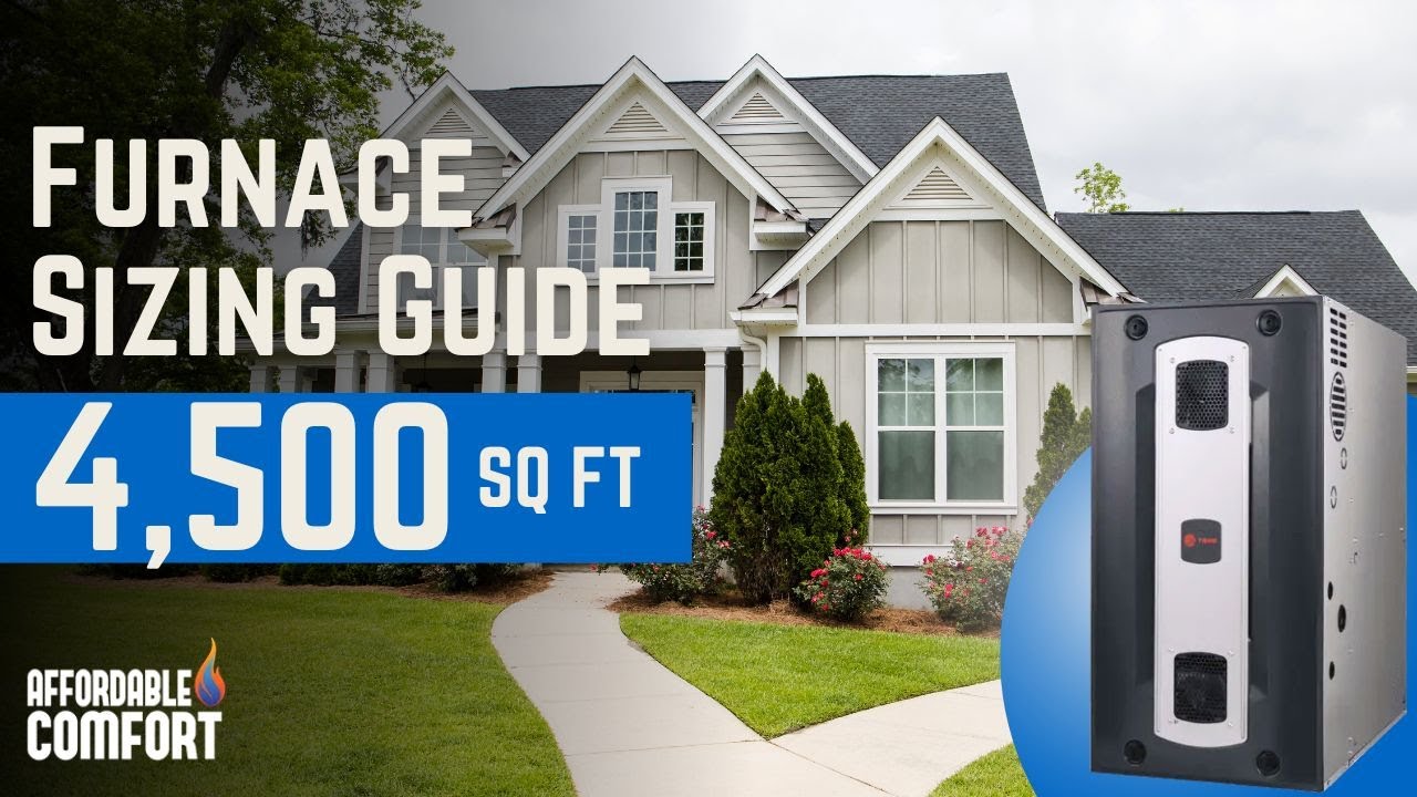 What Size Furnace – Furnace Size Chart – DMYDID
