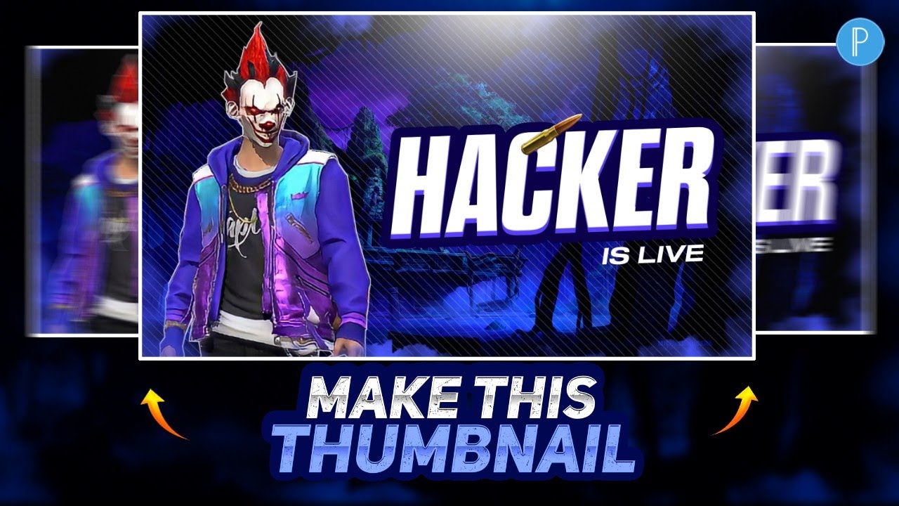 How To Make This Free Fire Thumbnail | On Pixellab | How To Make Free ...