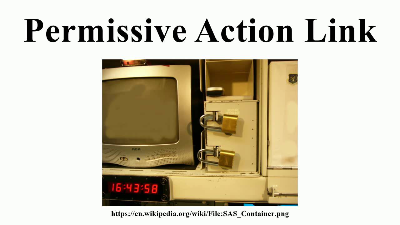 Permissive Action Link - YouTube