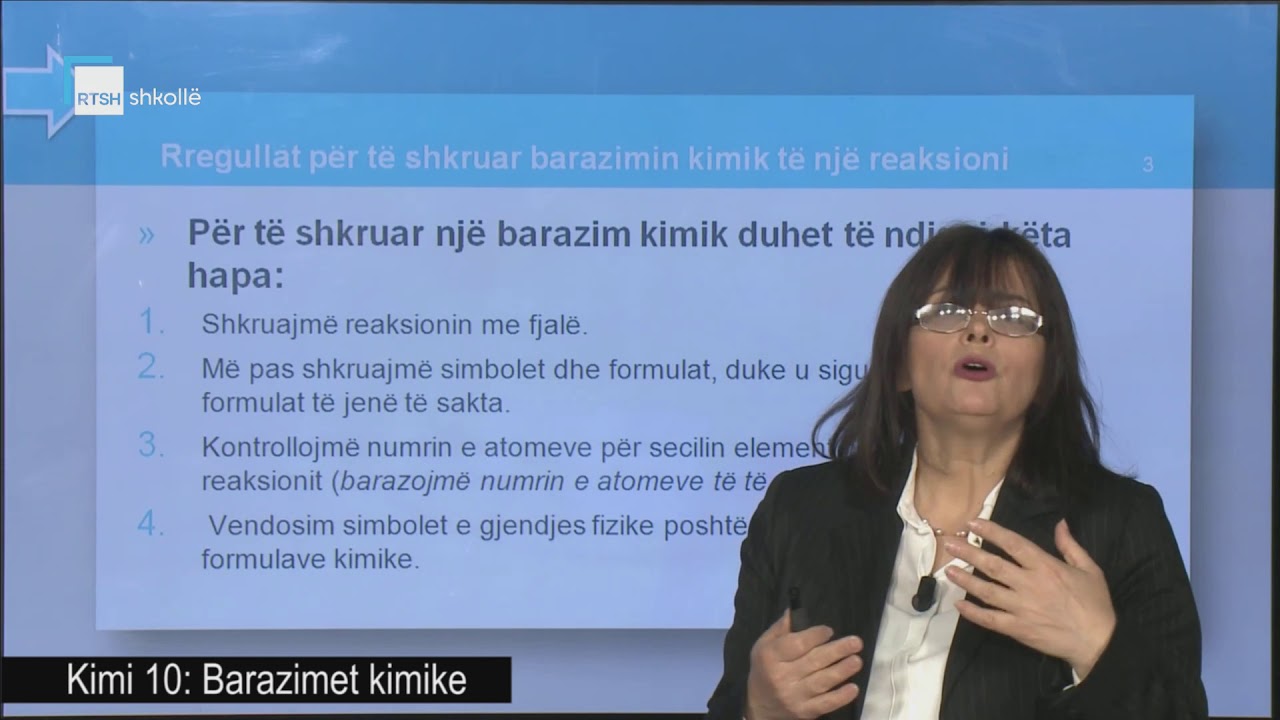Kimi 10 - Barazimet kimike - YouTube