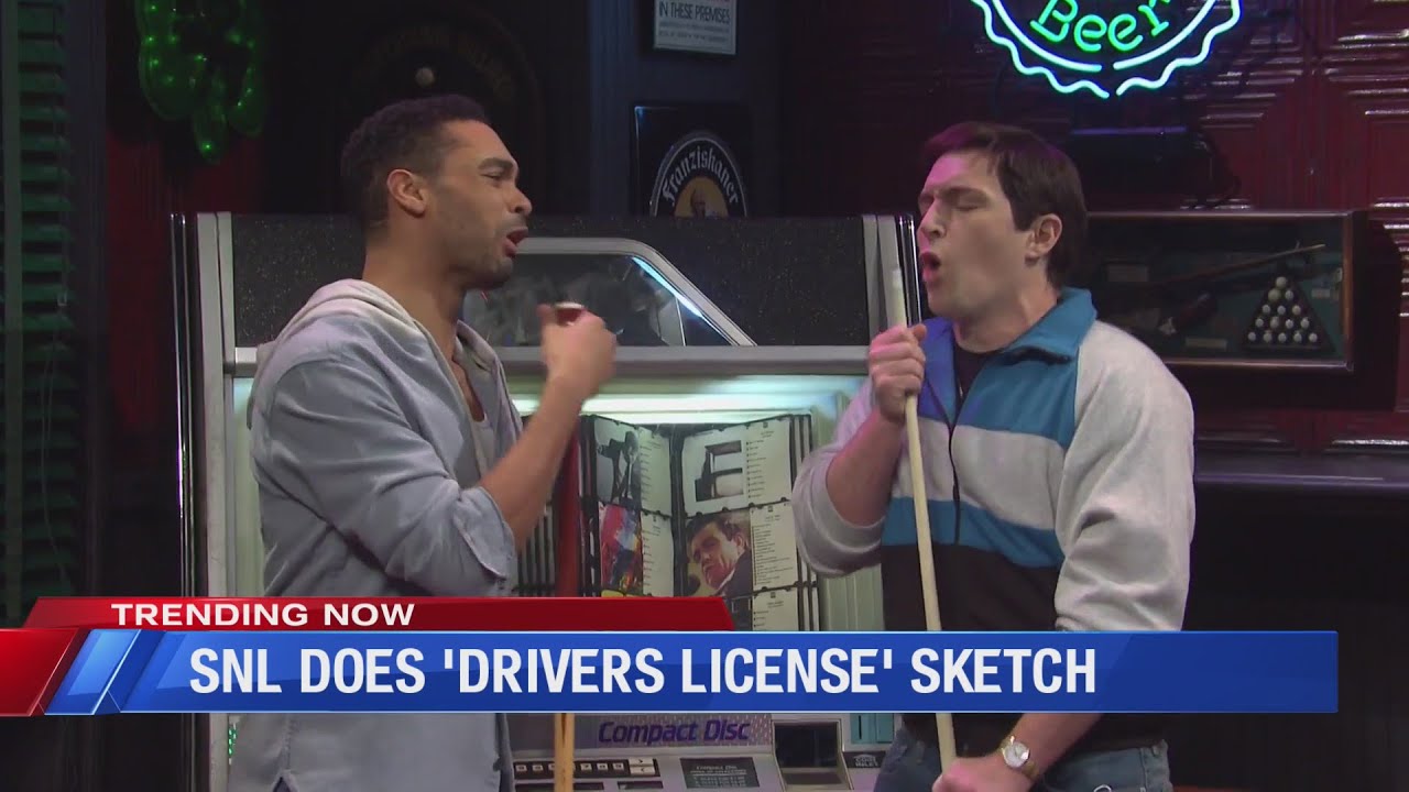 TRENDING: SNL 'DRIVERS LICENSE' SKETCH - YouTube