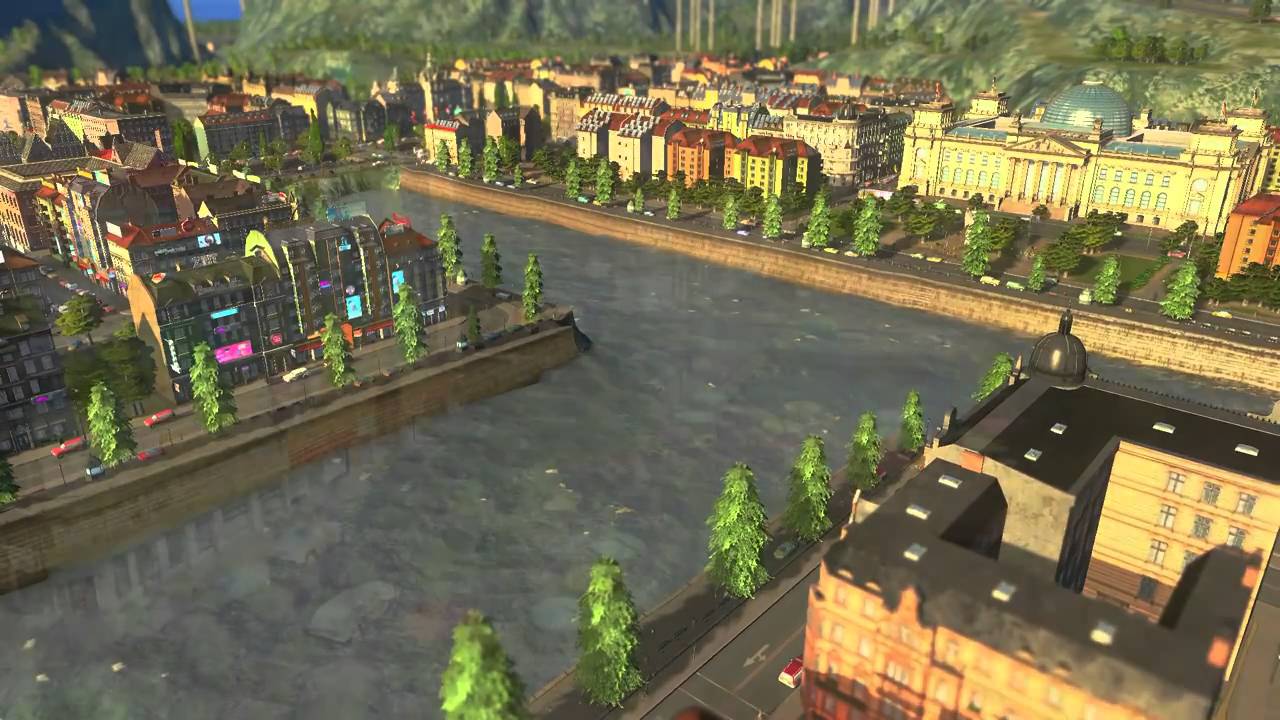 European Canals — Cities Skylines City Design - YouTube