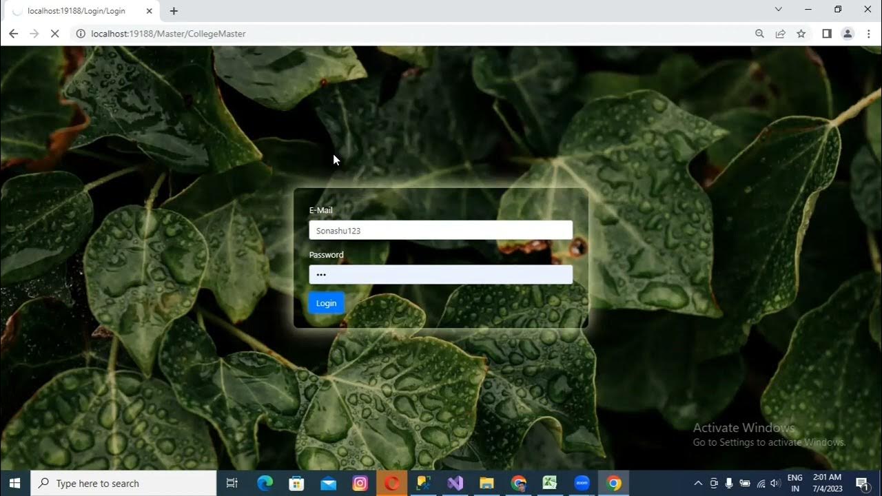 Asp.net With Mvc Project Backend Jquery C#||static|@sonashutech @sonashutech @official_sonashu ...
