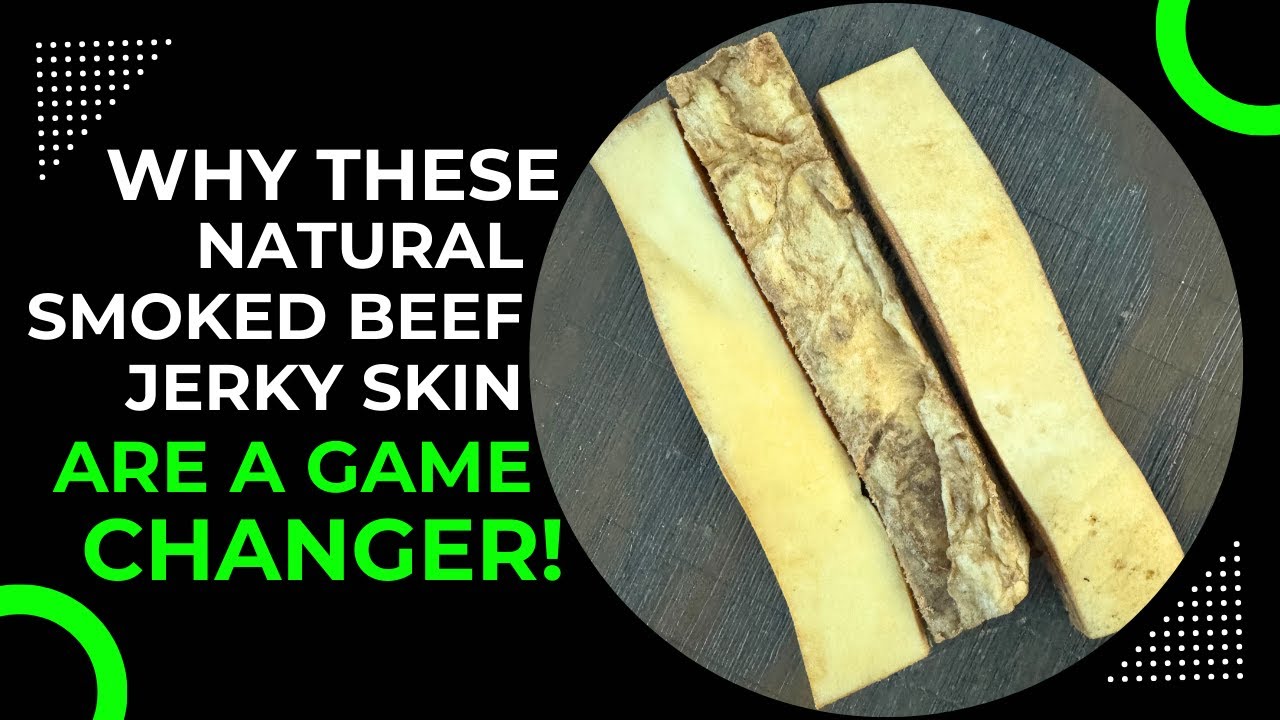 Review of Natural Smoked Beef Jerky Skin - YouTube