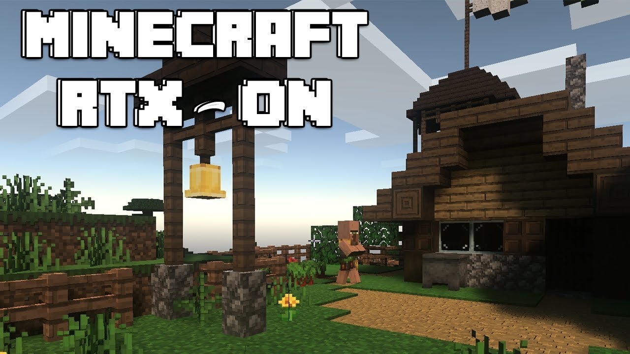 Minecraft - RTX On/Off Gameplay - YouTube