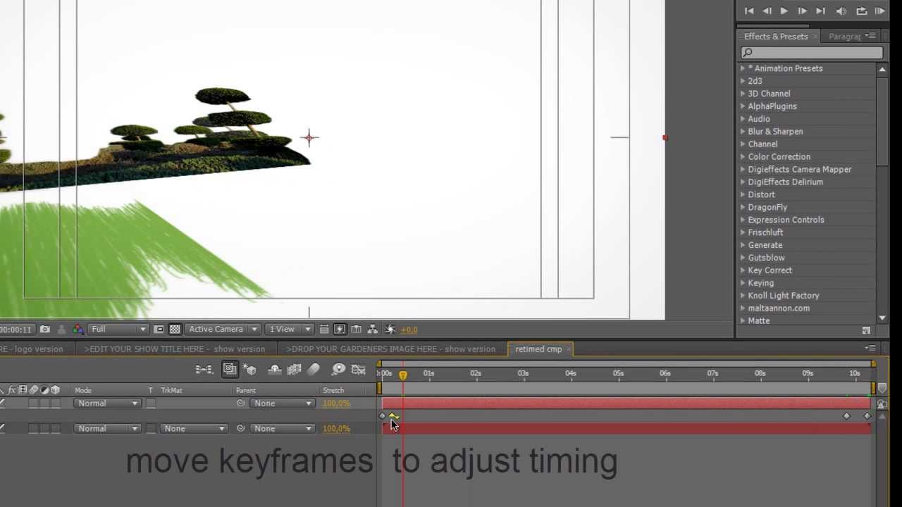 After Effects Tutorial - Adding a simple Fade in & Fade out to a ...
