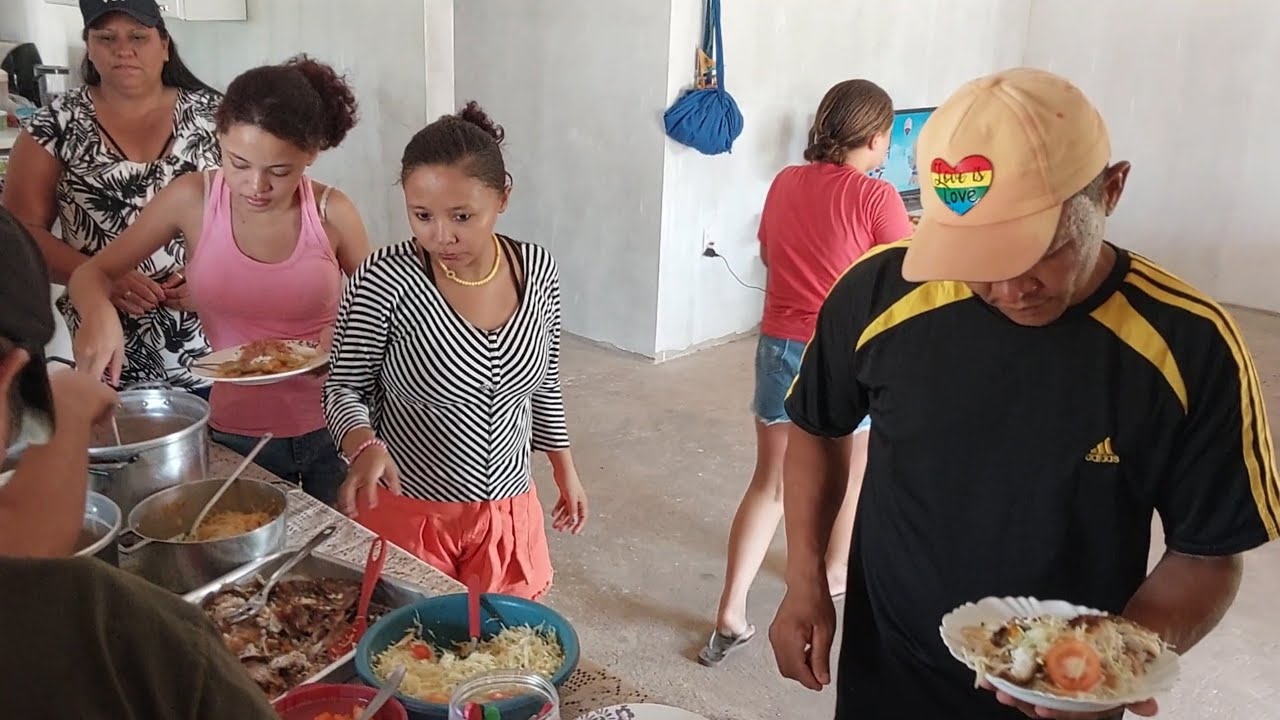 O ALMOÇO NA CASA DA FAMÍLIA CHICO COHEBE COM FAMÍLIA MORORO E OS ...