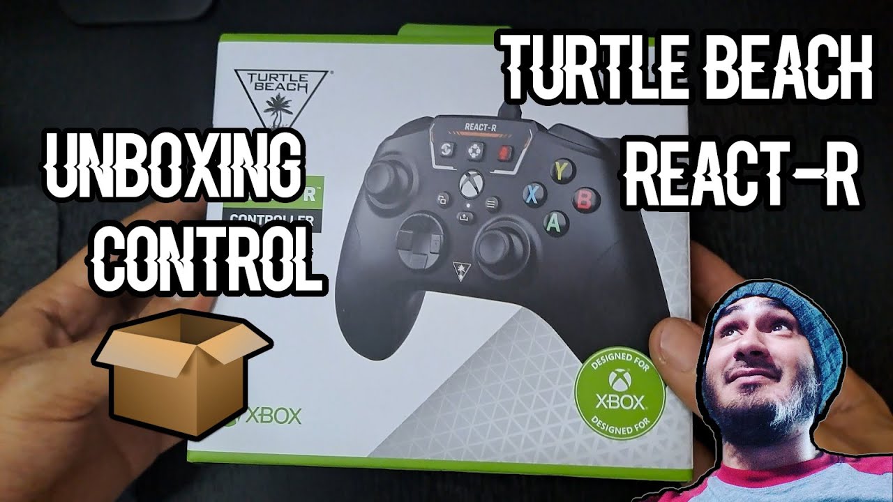 UNBOXING TURTLE BEACH REACT - R CONTROLLER - WIRED BLACK 😎🎮 - YouTube
