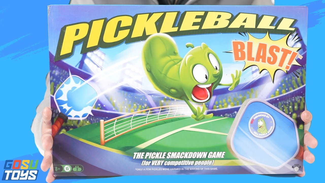 Pickleball Blast The Pickle Smackdown Game Unboxing and Review - YouTube