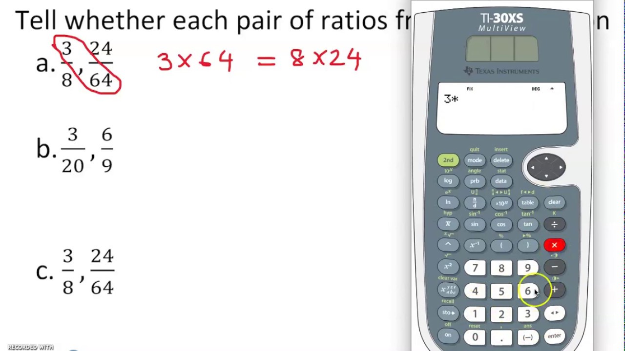 Comparing Ratios and Proportions With Inequality - YouTube