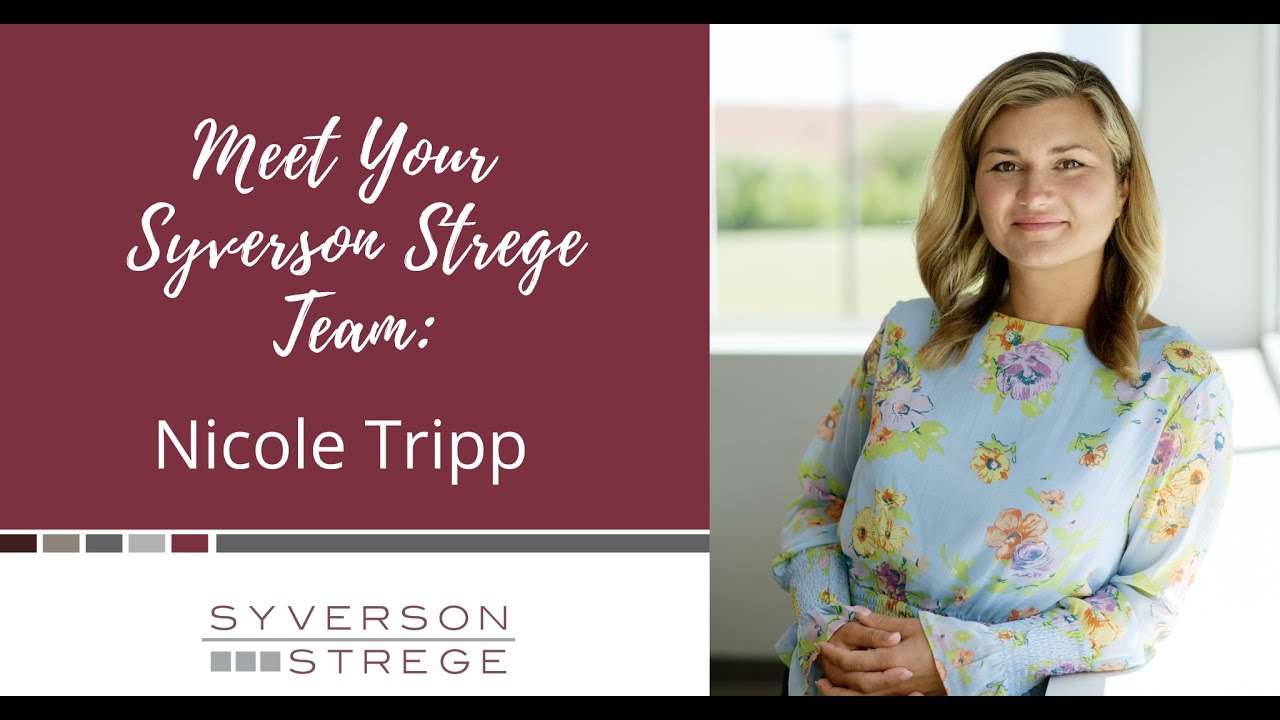 Meet Your Syverson Strege Team - Nicole Tripp - YouTube