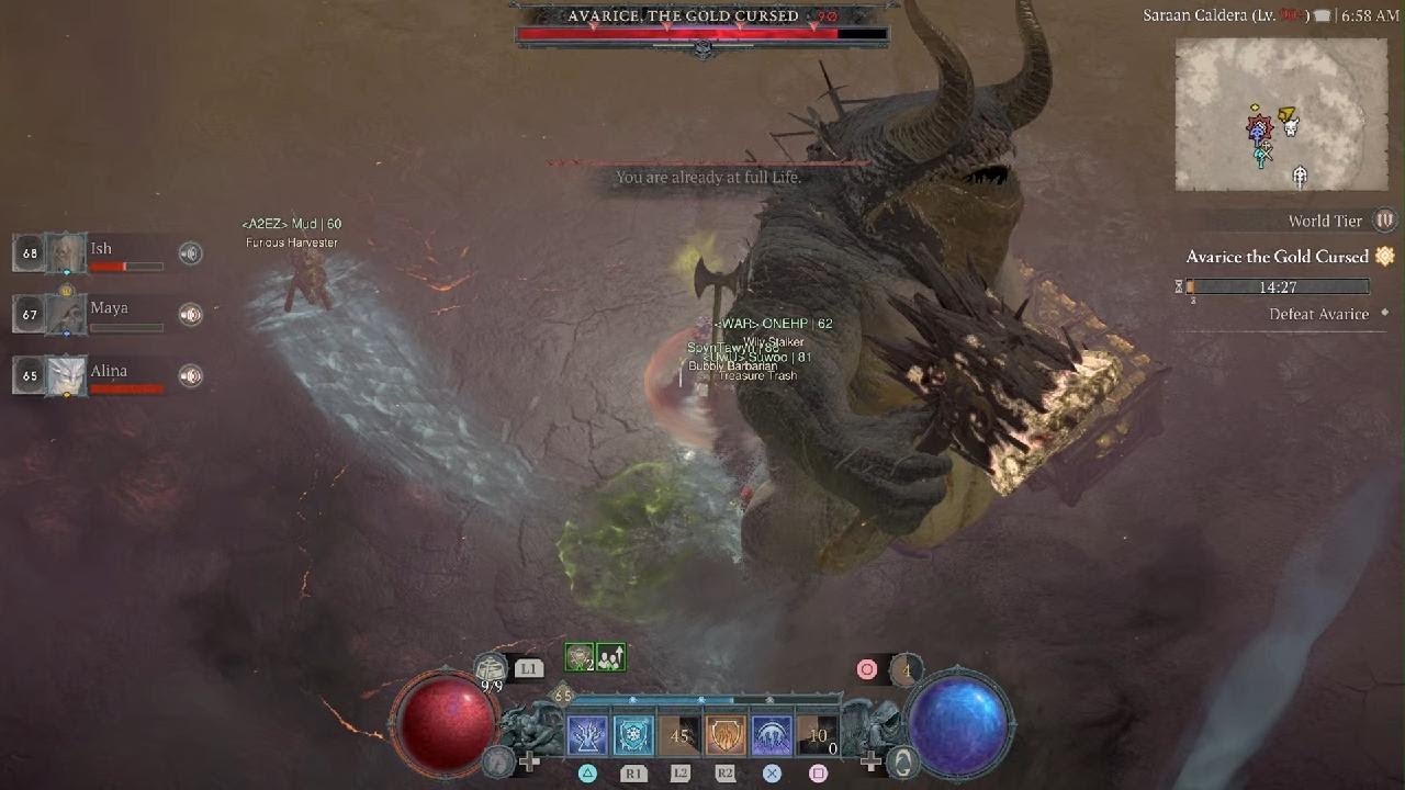 Diablo IV Torment World Boss - YouTube