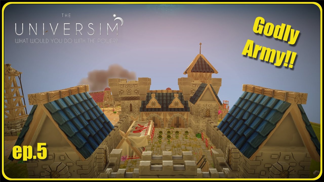 Building An Army - The Universim ep5 - YouTube