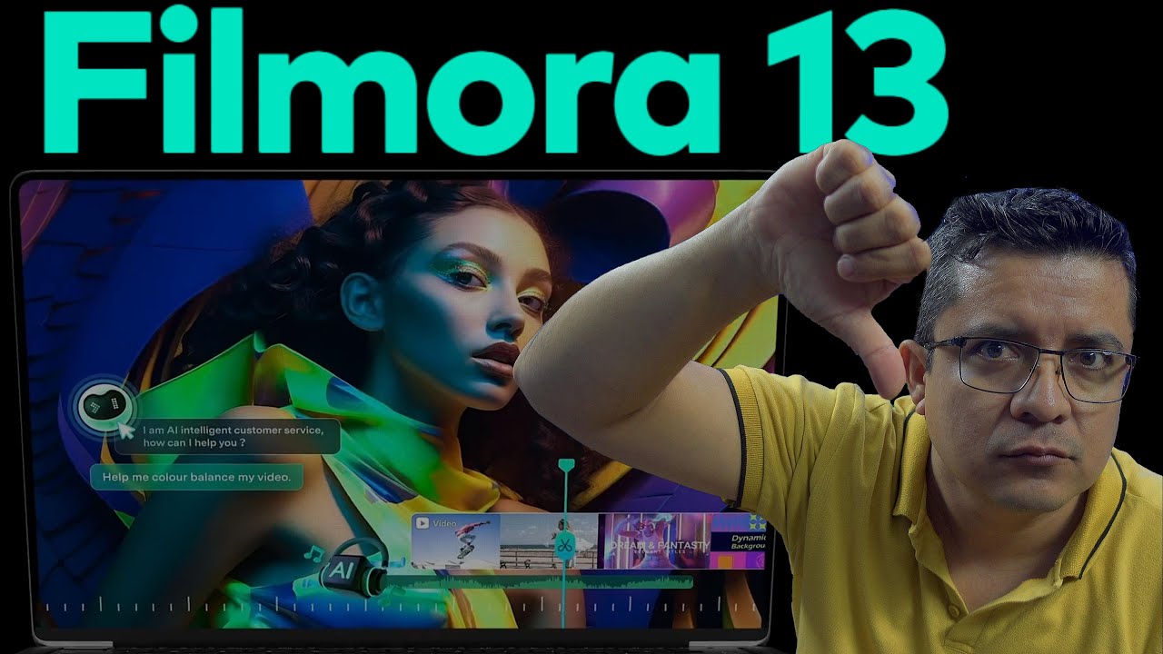 FILMORA 13 Pésima actualización! NO Instales Filmora 13 Trae muchos ...