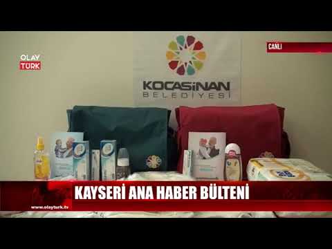 Kocasinan belediyesi hoşgeldin bebek paketi