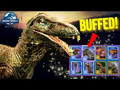 MASIAKASAURUS BUFF debut at the DNA Tournament! | Jurassic World Alive PvP