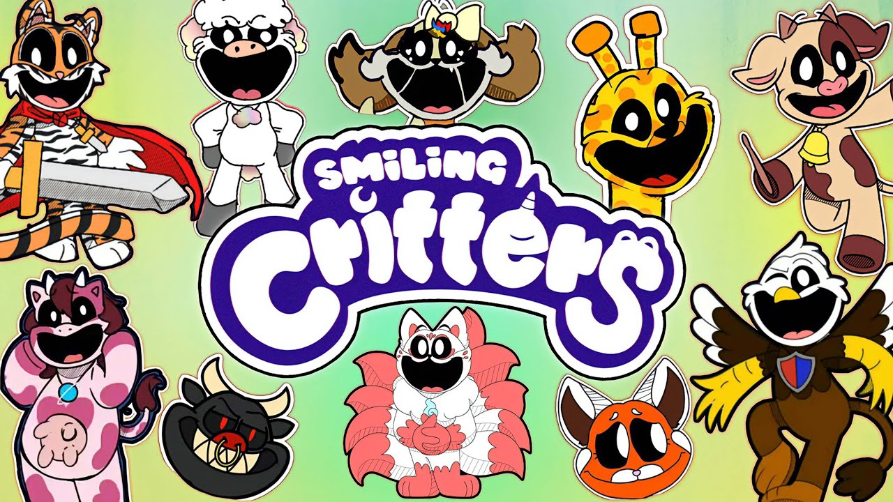 Animation with Most Creepy Creatures from Smiling Citters by Poppy ...