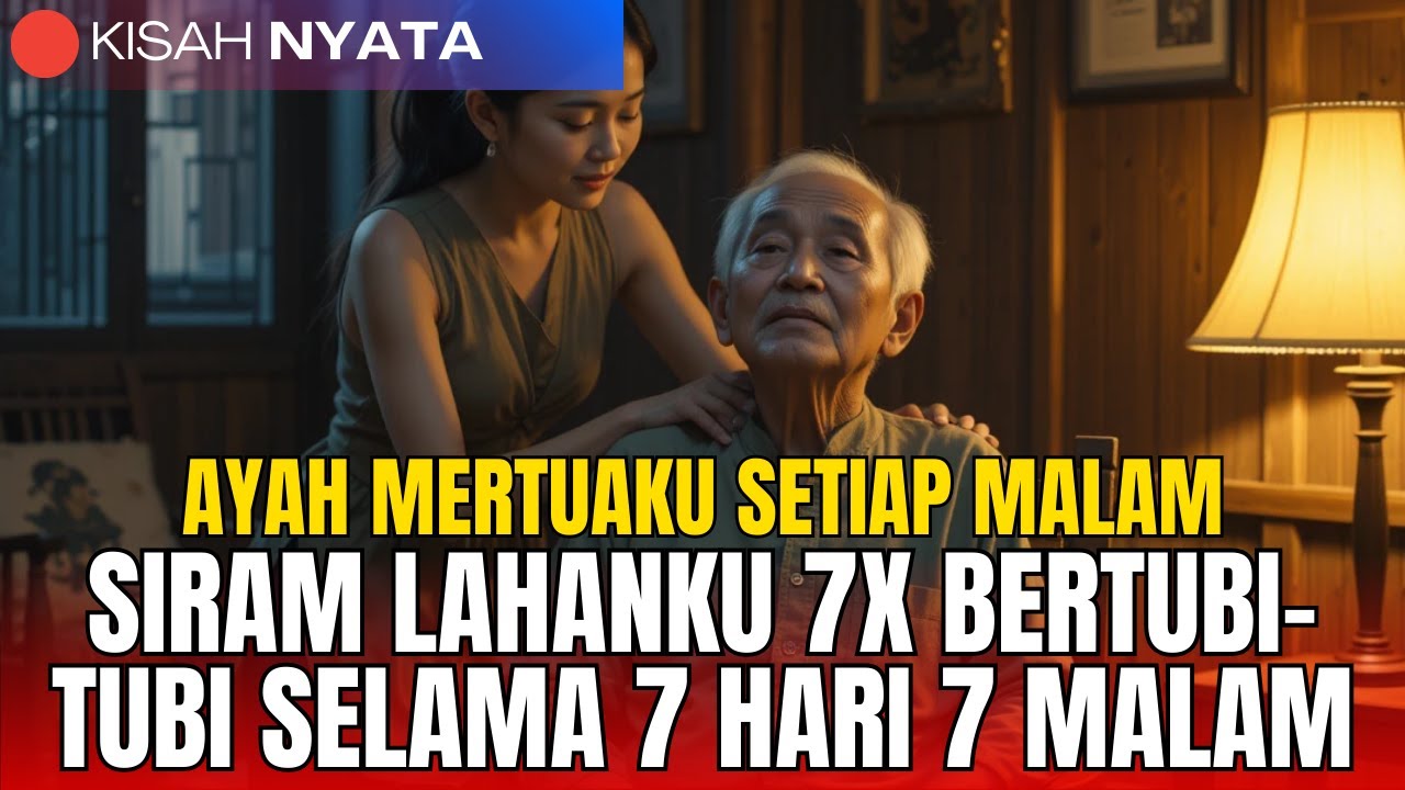 Kisah Nyata 7 Hari 7 Malam Selalu BERMAIN Dengan Ayah Mertuaku Setiap ...
