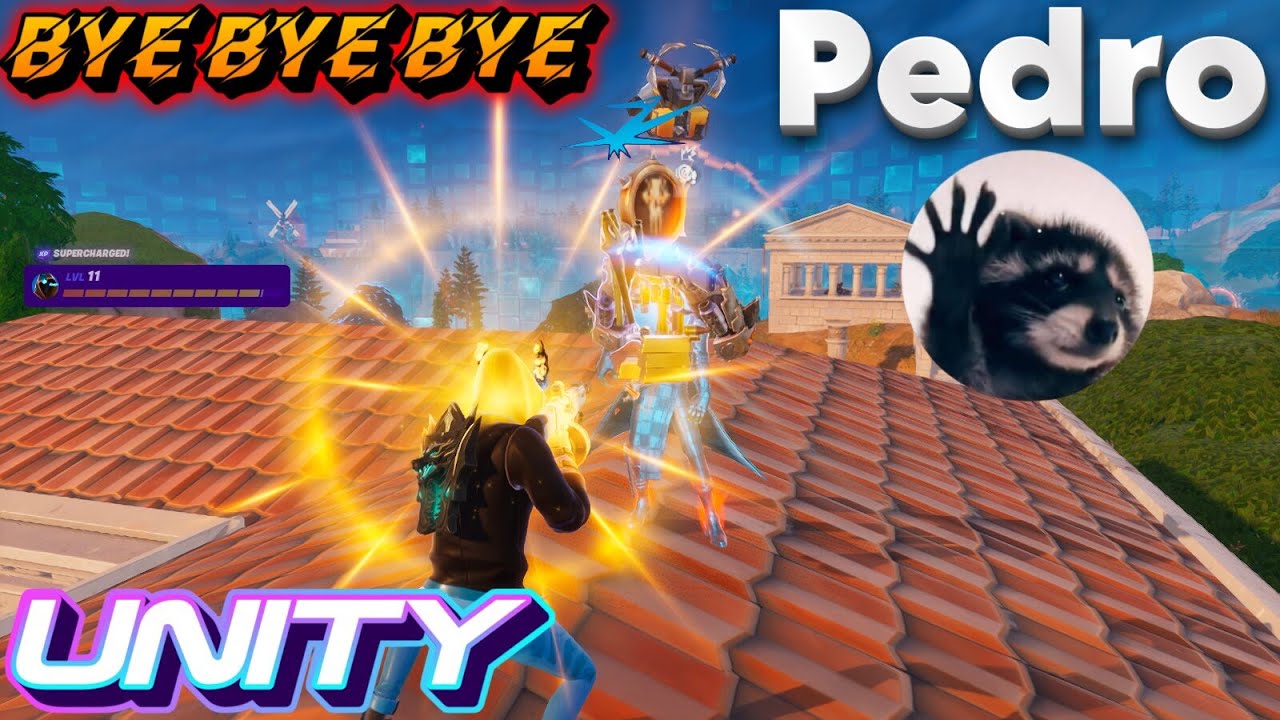Bye bye, Pedro, Unity. All in one fortnite montage! - YouTube