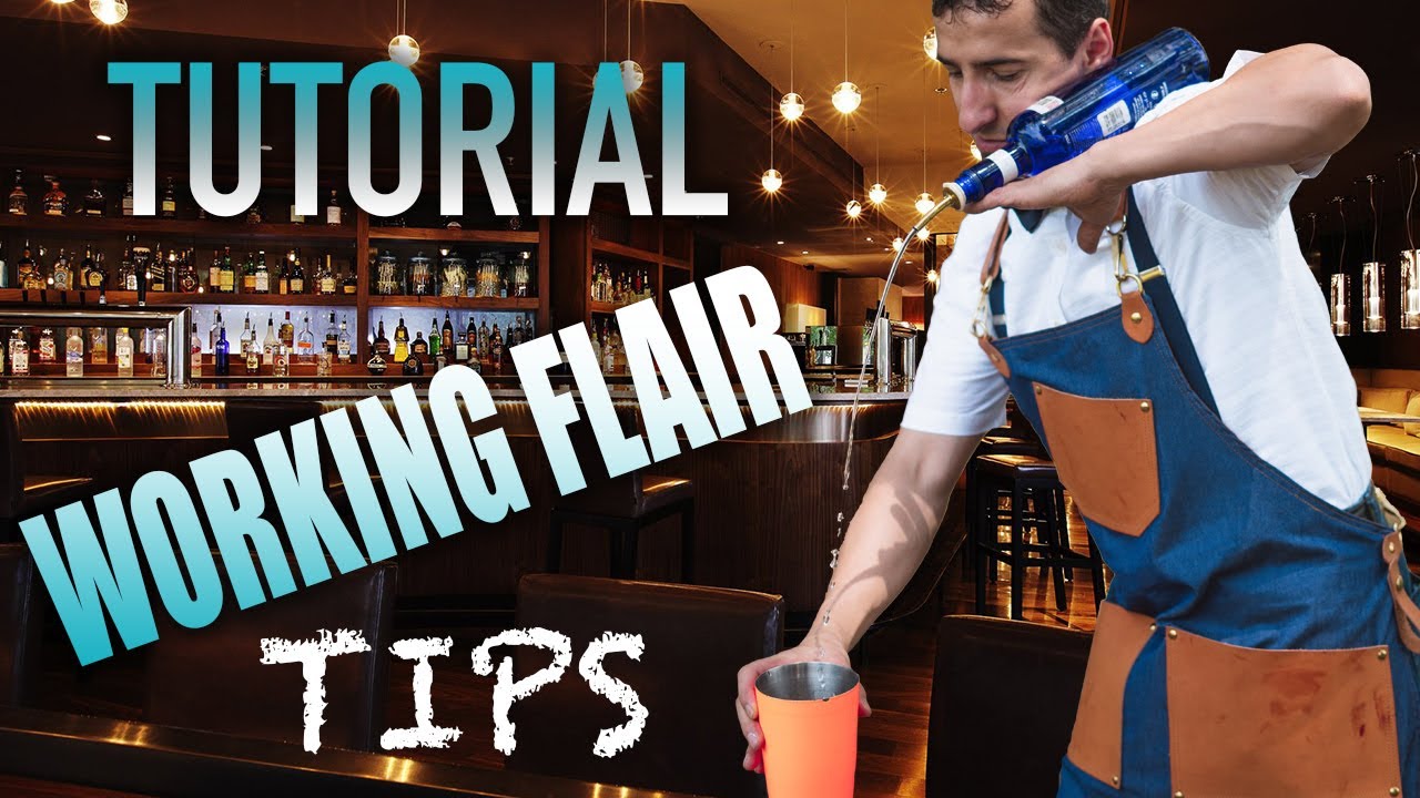 🚦🔥MOVIMIENTOS BÁSICOS CON EL TIN y BOTELLA / Tutorial Flair Bartender WORKING FLAIR - YouTube