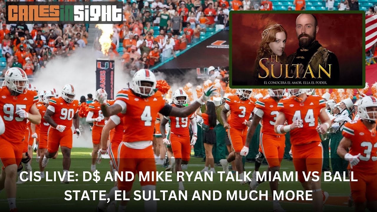 CIS LIVE: Miami vs Ball State + CFB Week 3 & El Sultan?? - YouTube