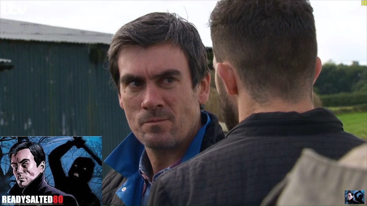 Emmerdale - Ross Confronts Cain - YouTube