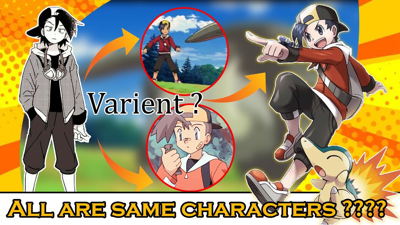 Ethan,Gold,Jimmy and Movie Trainer are all same Characters in Pokemon ...