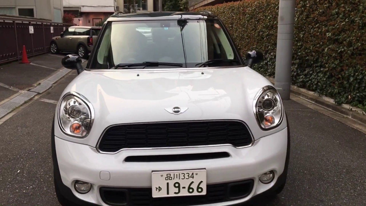 2014 Mini Crossover Cooper S Tokyo Japan - Buy cars in Japan - YouTube