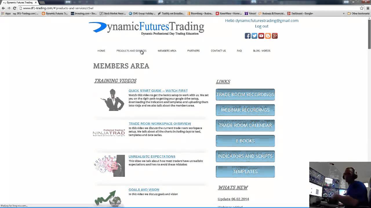 Dynamic Futures Trading; Trading Room & Services Overview: - YouTube