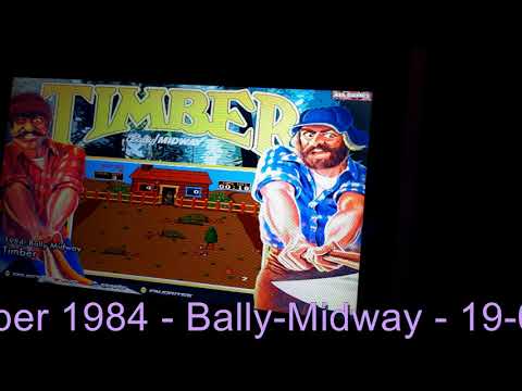 Arcade Timber 1984 - Bally Midway - YouTube