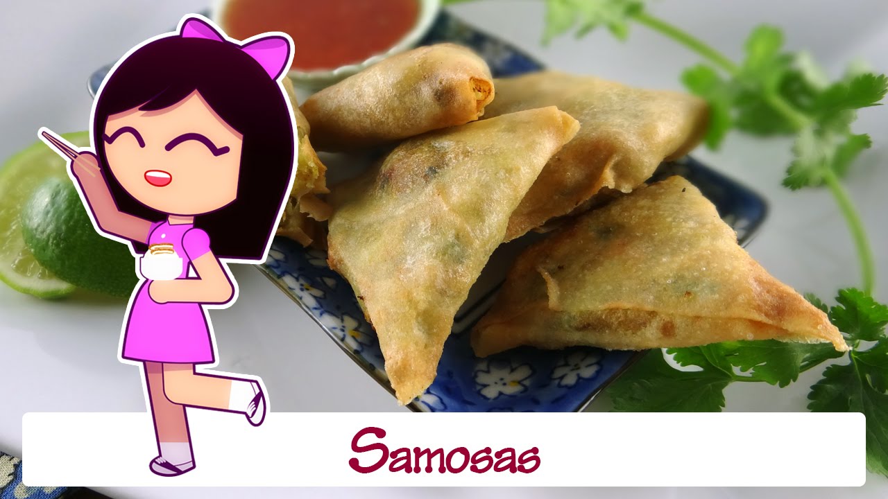 Savory Chicken & Vegetable Samosas - YouTube